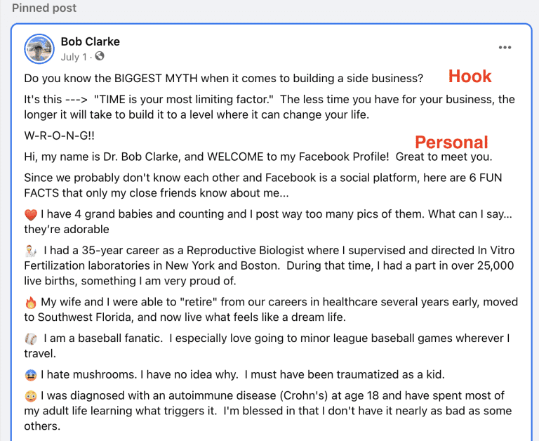 How To Create An Optimized Facebook Pinned Post To Generate Passive ...