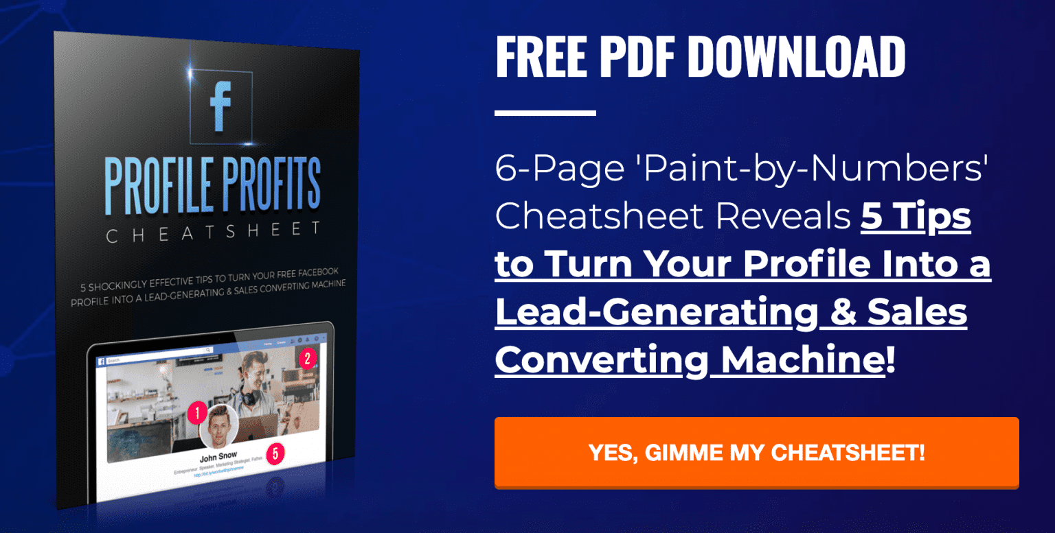 Is Your Facebook Profile Optimized For Leads and Sales? | Simple ...